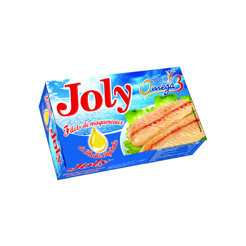 Maquereaux JOLY à l'huile Végétale 125 g